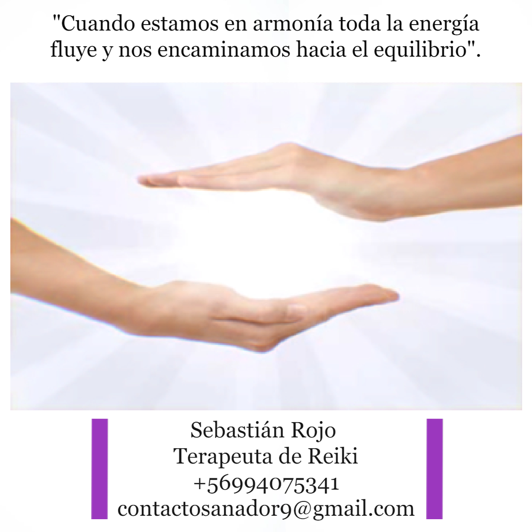 Terapia Reiki (presencial y a distancia) - Terapeutas de Chile