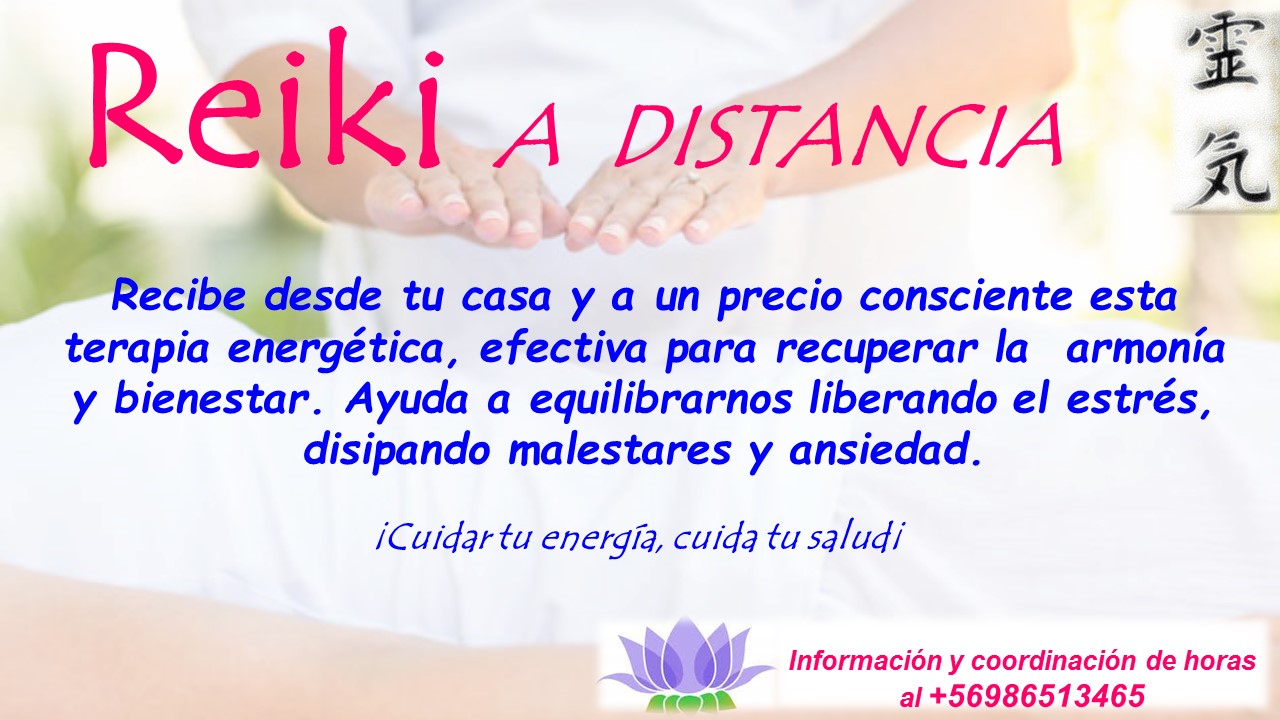 REIKI A DISTANCIA - Terapeutas de Chile